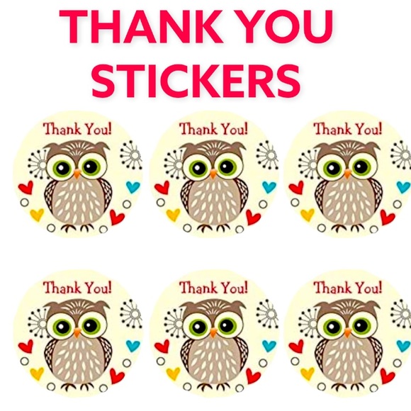 owl | Office | 0 Cute Thank You Owl Stickers 15 | Poshmark